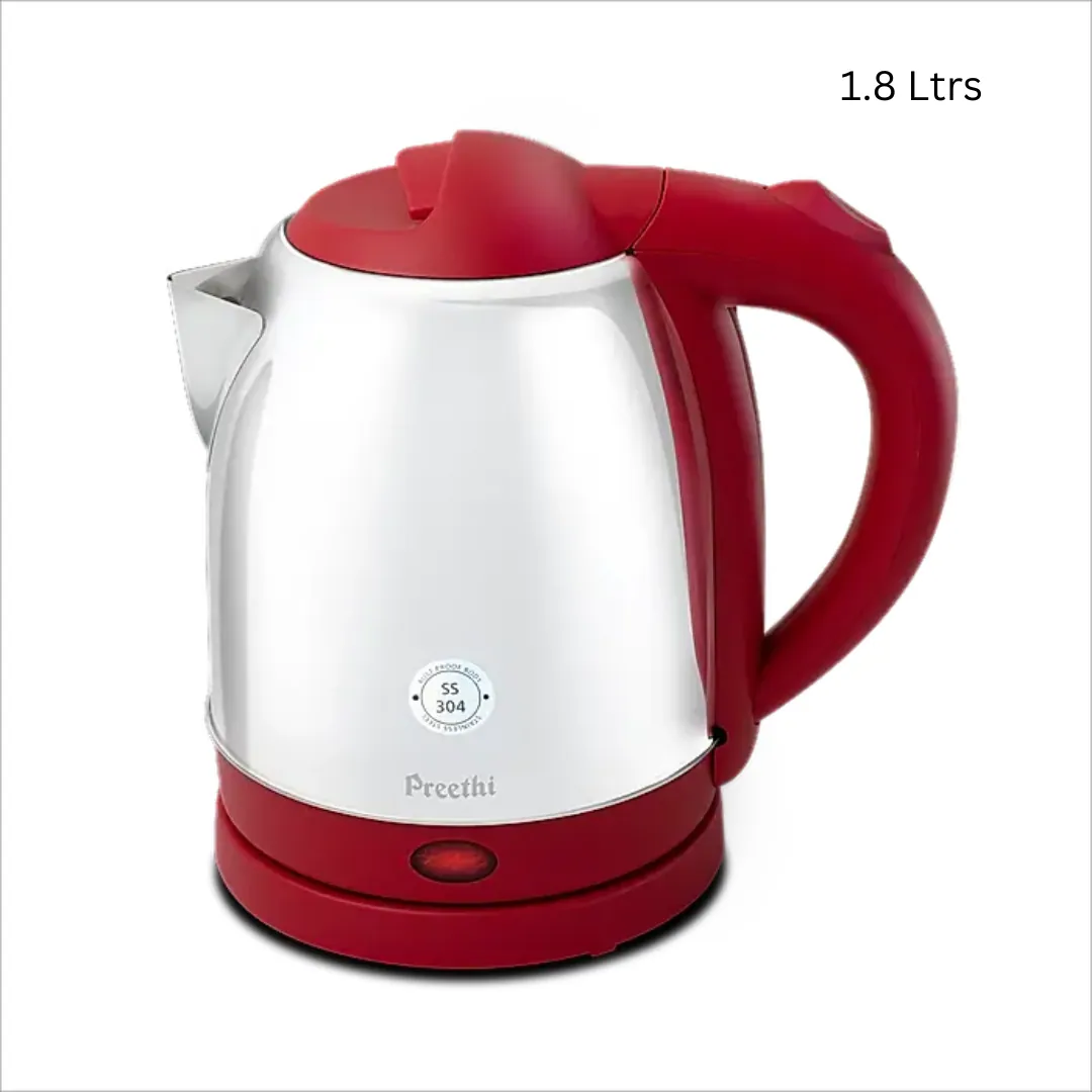 Preethi ARMOUR PLUS Electric Kettle 1.8 Ltr 1500 W ( Red ) - Preethi ...